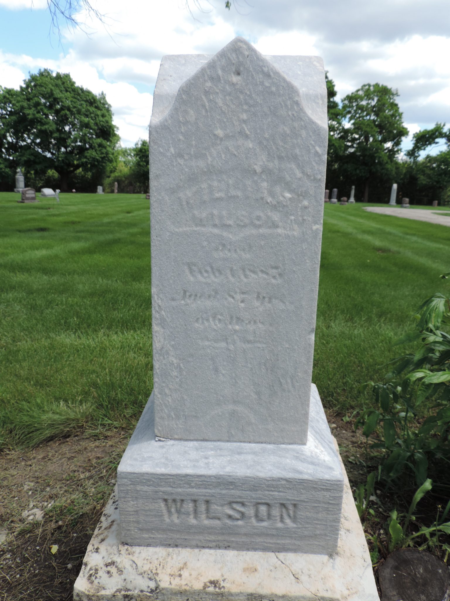 Wilson, William (1798-1883) – Fort Hill Cemetery
