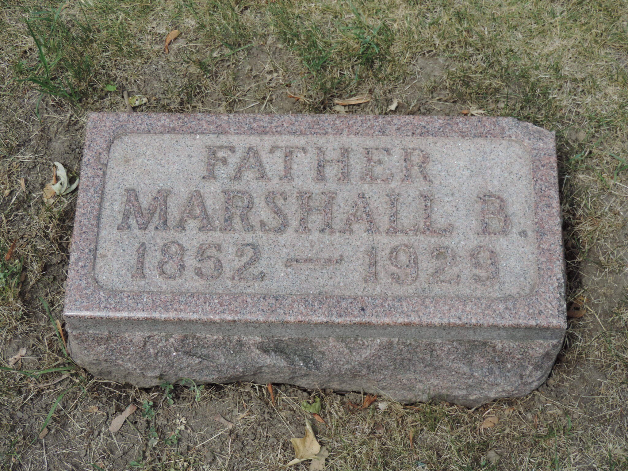 Huson, Marshall Booth (1852-1929) – Fort Hill Cemetery